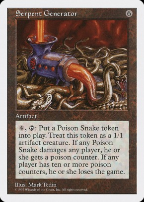 MTGNexus - Serpent Generator from Fifth Edition