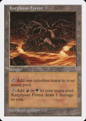 MTGNexus - Karplusan Forest from Fifth Edition