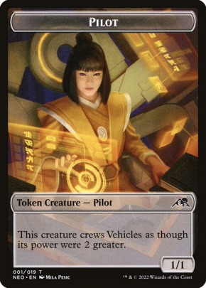 MTGNexus - Pilot from Kamigawa: Neon Dynasty Tokens