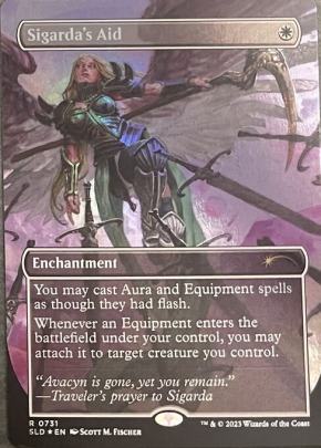 MTGNexus - Sigarda's Aid from Secret Lair Drop Series