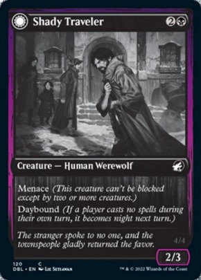 MTGNexus - Shady Traveler // Stalking Predator from Innistrad: Double ...