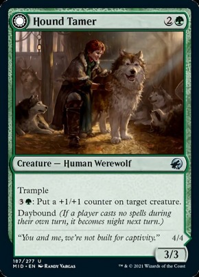 MTGNexus - Hound Tamer // Untamed Pup from Innistrad: Midnight Hunt