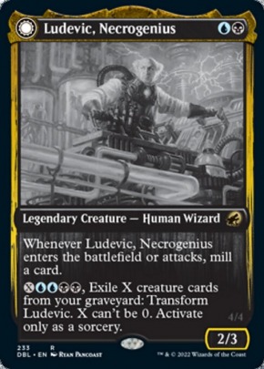 MTGNexus - Ludevic, Necrogenius // Olag, Ludevic's Hubris from ...