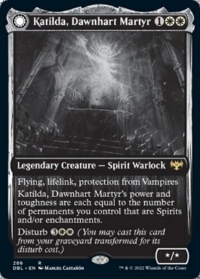 MTGNexus - Katilda, Dawnhart Martyr // Katilda's Rising Dawn from Innistrad: Double Feature