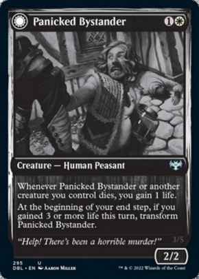MTGNexus - Panicked Bystander // Cackling Culprit from Innistrad: Double Feature