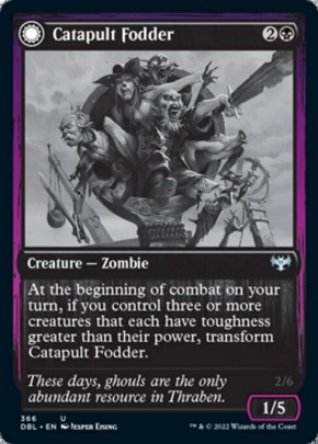 MTGNexus - Catapult Fodder // Catapult Captain from Innistrad: Double Feature