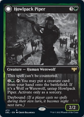 MTGNexus - Howlpack Piper // Wildsong Howler from Innistrad: Double Feature