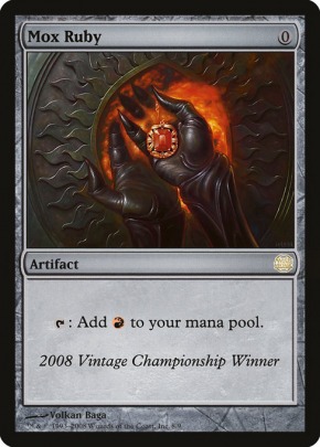 MTGNexus - Mox Ruby from Vintage Championship