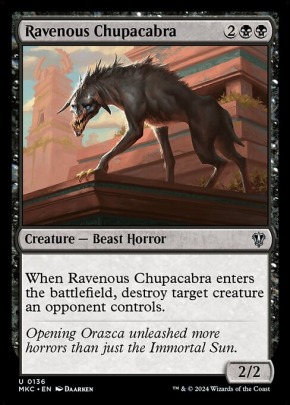 MTGNexus - Ravenous Chupacabra from Murders at Karlov Manor Commander