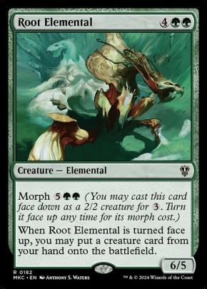 MTGNexus - Root Elemental from Murders at Karlov Manor Commander