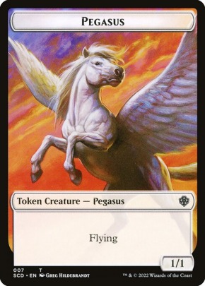 MTGNexus - Pegasus from Starter Commander Deck Tokens