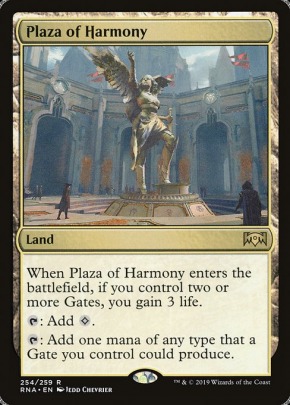 MTGNexus - Plaza of Harmony from Ravnica Allegiance
