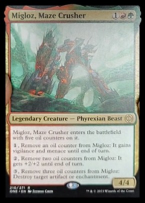 MTGNexus - Migloz, Maze Crusher from Phyrexia: All Will Be One