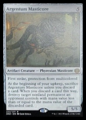 MTGNexus - Argentum Masticore from Phyrexia: All Will Be One