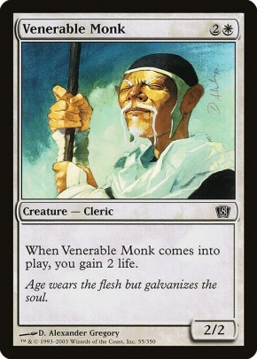 MTGNexus - Venerable Monk from Eighth Edition