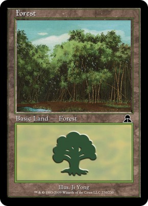 MTGNexus - Forest from Masters Edition III