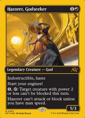 MTGNexus - Hazoret, Godseeker from Aetherdrift