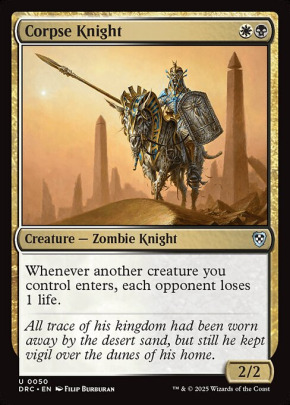 MTGNexus - Corpse Knight from Aetherdrift Commander