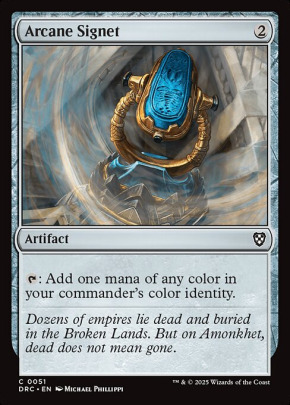 MTGNexus - Arcane Signet from Aetherdrift Commander