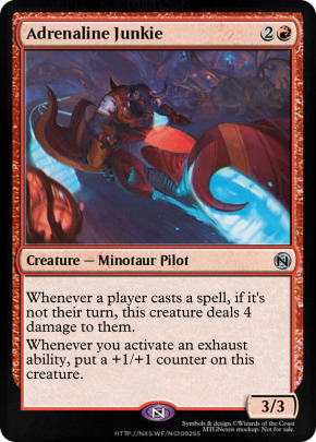 MTGNexus - Adrenaline Junkie from Aetherdrift