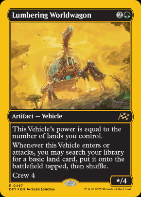 MTGNexus - Lumbering Worldwagon from Aetherdrift