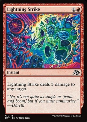 MTGNexus - Lightning Strike from Aetherdrift