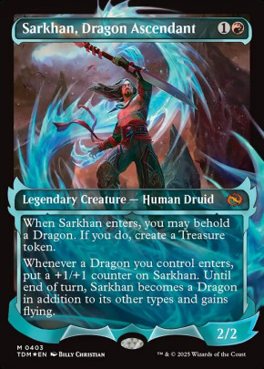 MTGNexus - Sarkhan, Dragon Ascendant from Tarkir: Dragonstorm