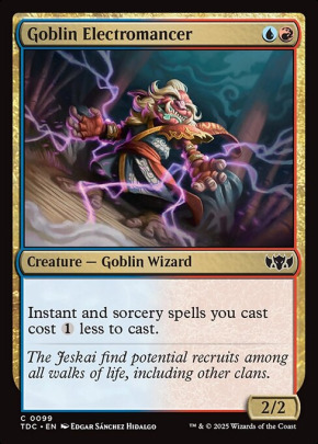 MTGNexus - Goblin Electromancer from Tarkir: Dragonstorm Commander