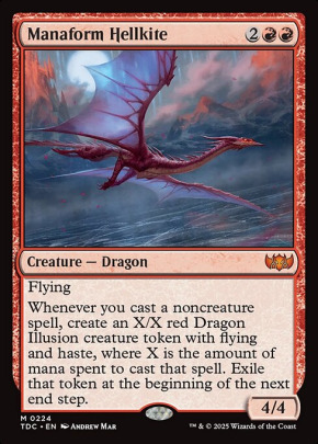 MTGNexus - Manaform Hellkite from Tarkir: Dragonstorm Commander