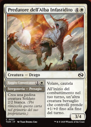 MTGNexus - Dawnglare Predator // Signaling Roar from Tarkir: Dragonstorm