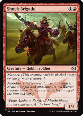 MTGNexus - Shock Brigade from Tarkir: Dragonstorm