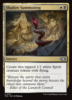 MTGNexus - Shadow Summoning from Tarkir: Dragonstorm Commander