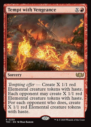 MTGNexus - Tempt with Vengeance from Tarkir: Dragonstorm Commander