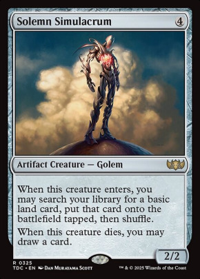 MTGNexus - Solemn Simulacrum from Tarkir: Dragonstorm Commander