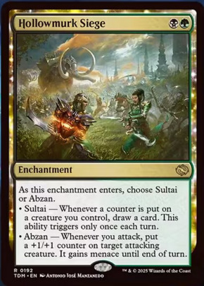 MTGNexus - Hollowmurk Siege from Tarkir: Dragonstorm