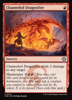 MTGNexus - Channeled Dragonfire from Tarkir: Dragonstorm