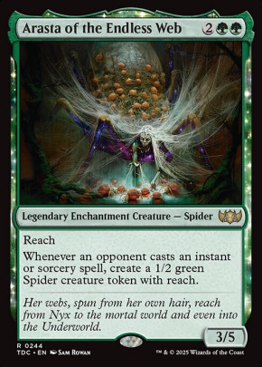 MTGNexus - Arasta of the Endless Web from Tarkir: Dragonstorm Commander