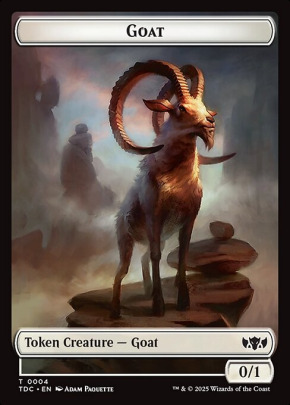 MTGNexus - Goat from Tarkir: Dragonstorm Commander Tokens