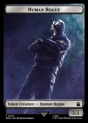 MTGNexus - Human Rogue from Doctor Who Tokens