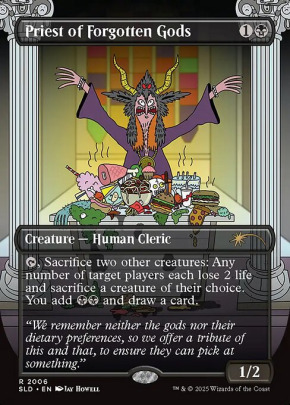 MTGNexus - Priest of Forgotten Gods from Secret Lair Drop Series