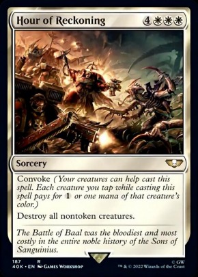 MTGNexus - Hour of Reckoning from Warhammer 40,000 Commander