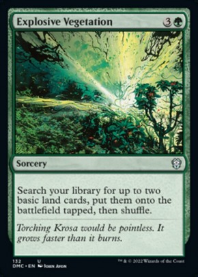 MTGNexus - Explosive Vegetation from Dominaria United Commander