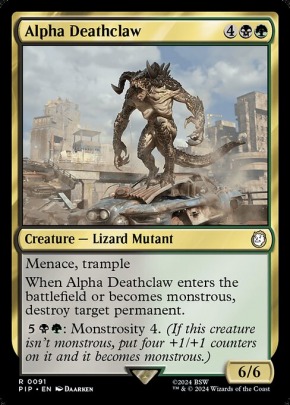 MTGNexus - Alpha Deathclaw from Fallout