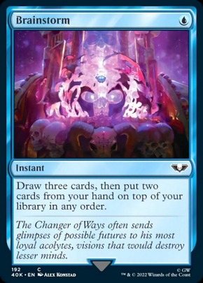 MTGNexus - Brainstorm from Warhammer 40,000 Commander