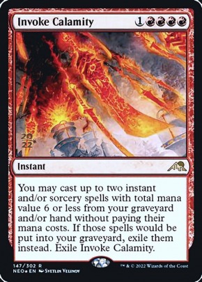 MTGNexus - Invoke Calamity from Kamigawa: Neon Dynasty Promos