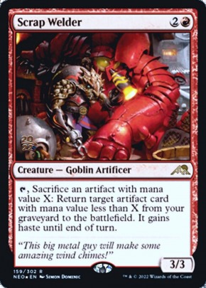MTGNexus - Scrap Welder from Kamigawa: Neon Dynasty Promos