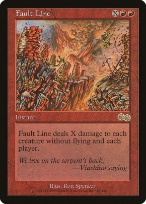 MTGNexus - Fault Line from Urza's Saga