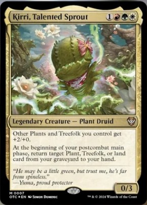 MTGNexus - Kirri, Talented Sprout from Outlaws of Thunder Junction Commander