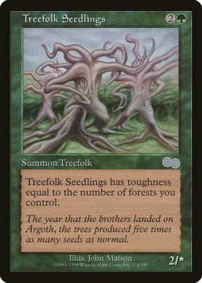 MTGNexus - Treefolk Seedlings from Urza's Saga