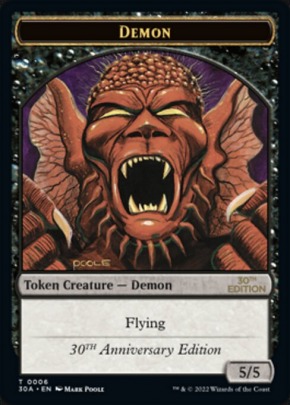 MTGNexus - Demon from 30th Anniversary Tokens